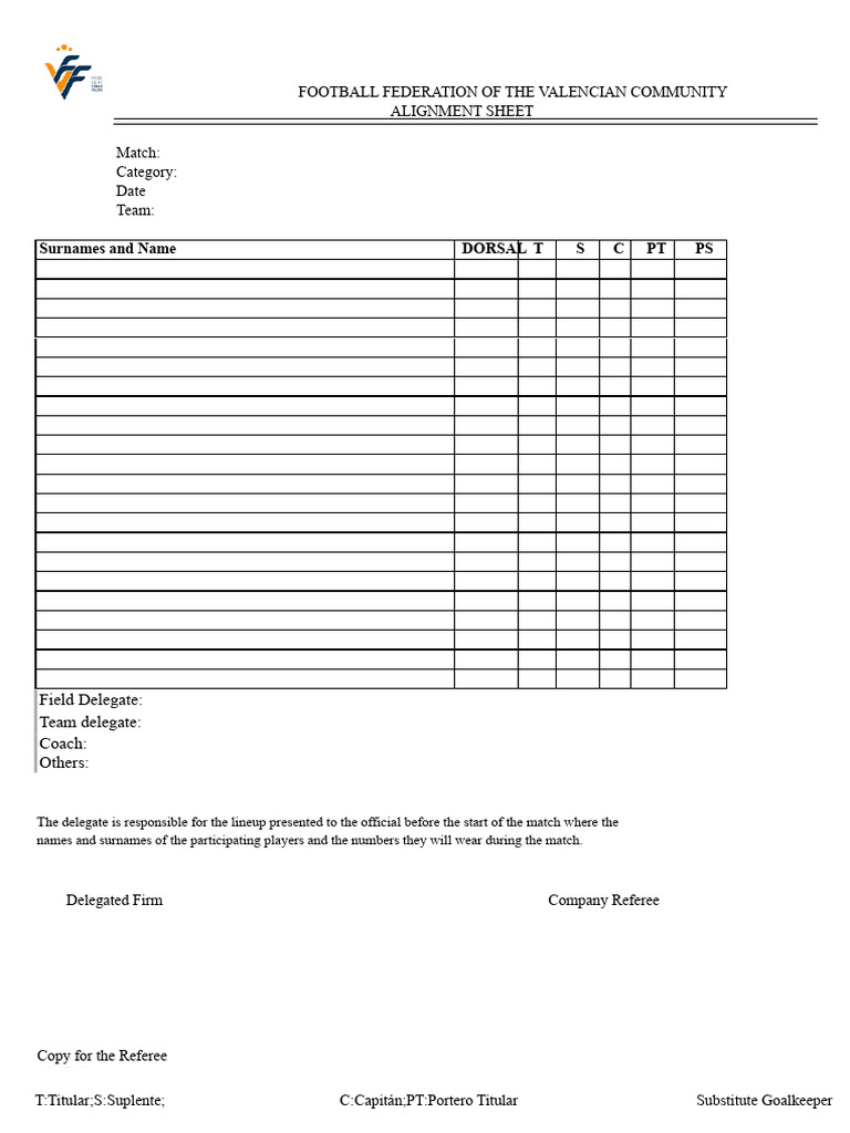 Alignment Sheet | PDF