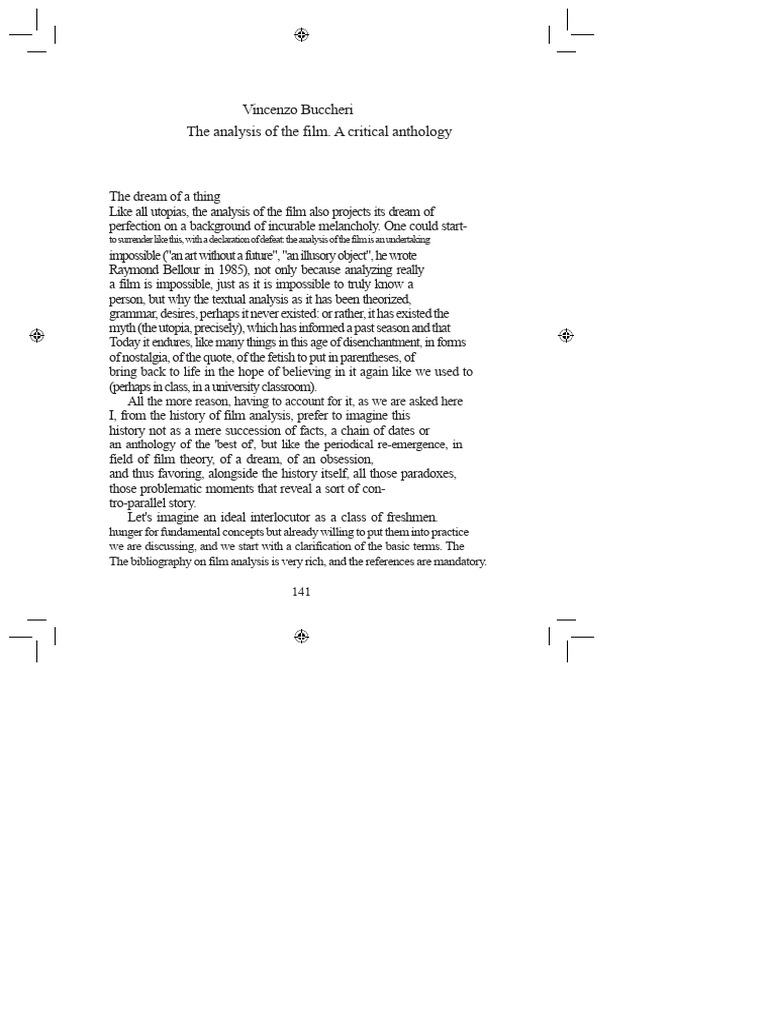 Film Analysis: A Historical Overview | PDF | Semiotics | Jean Luc Godard