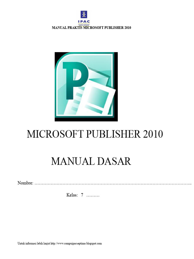 Panduan Praktis Microsoft Publisher 2010 | PDF