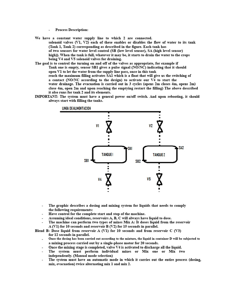 Control and Wired Logic | PDF | Electric Motor | Valve