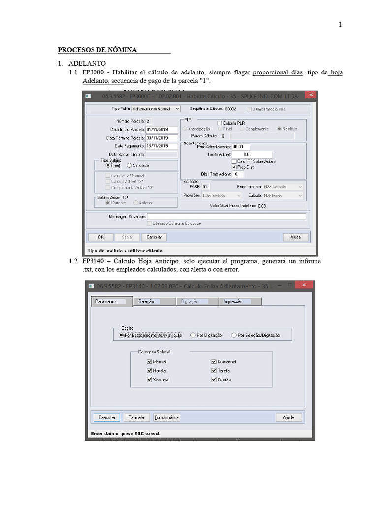 Proceso Nómina Pdf Microsoft Word Bancos
