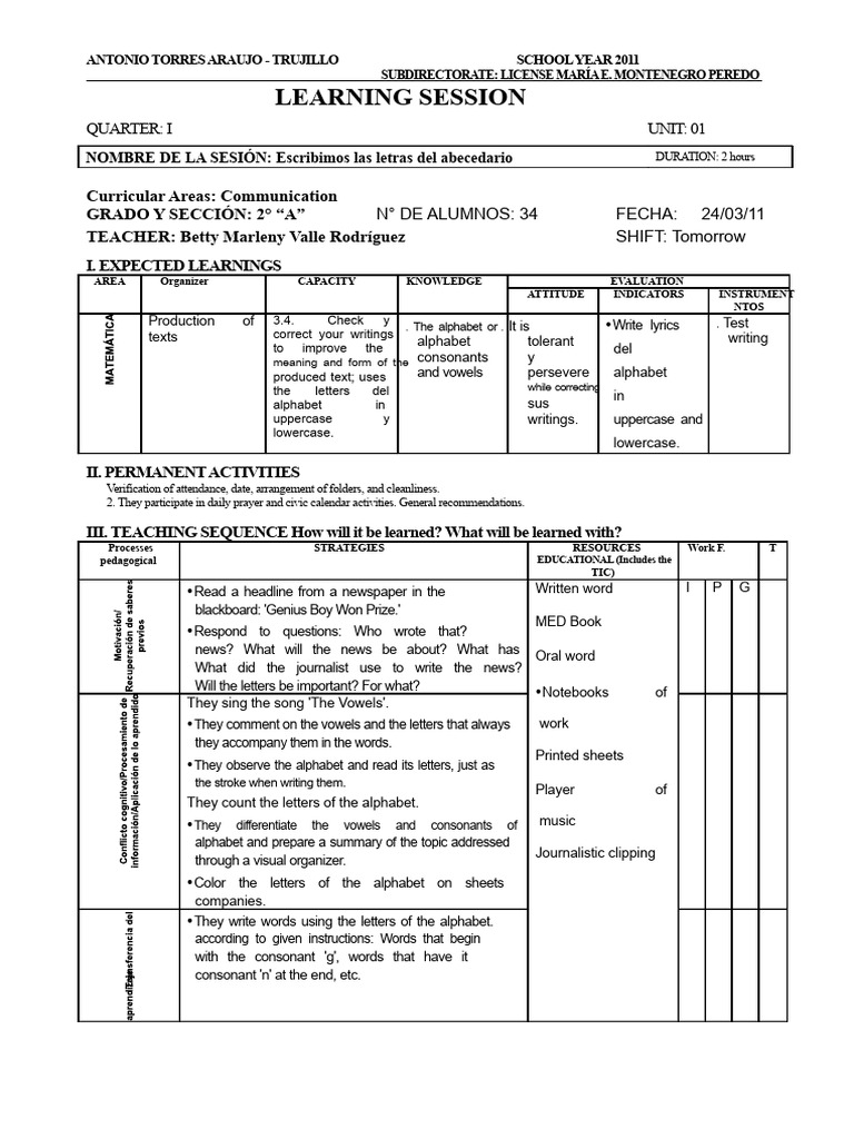 Session The Alphabet | PDF | Alphabet | Orthography