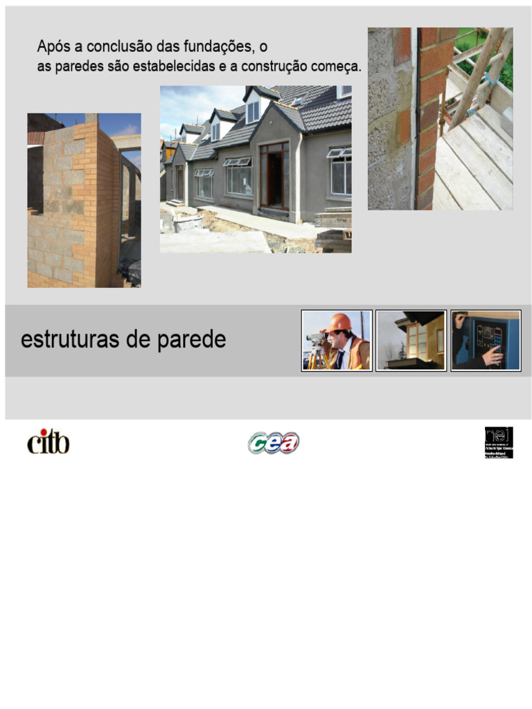 Estruturas e Funções das Paredes na Construção | PDF | Alvenaria | Tijolo