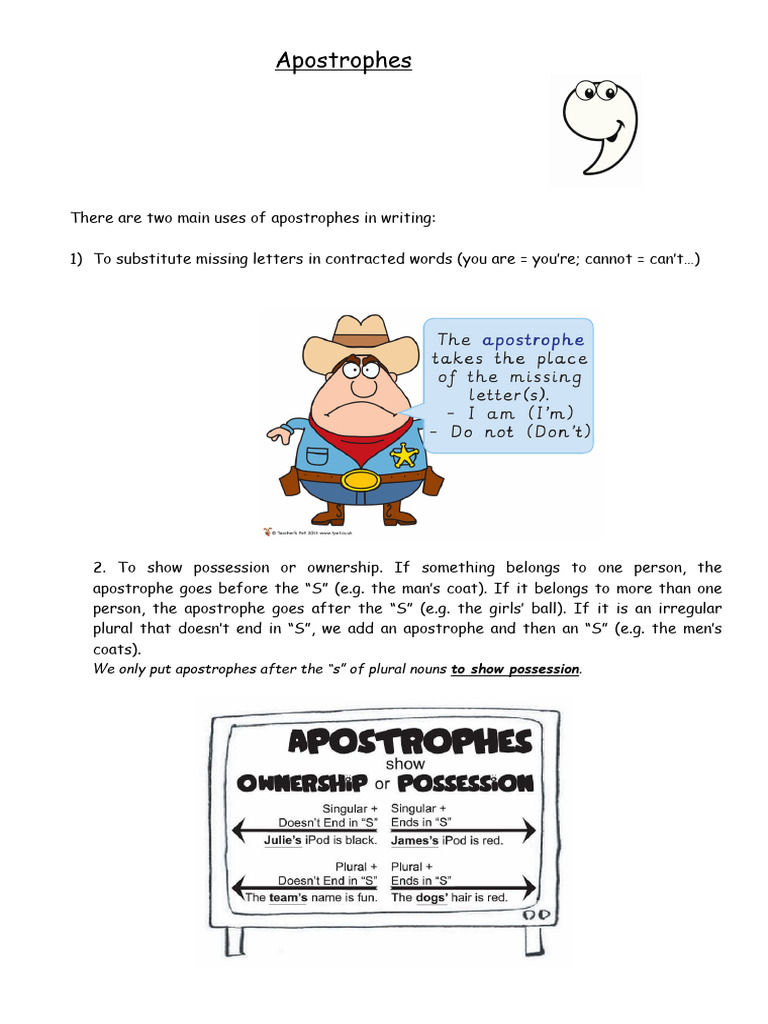 Apostrophes | PDF