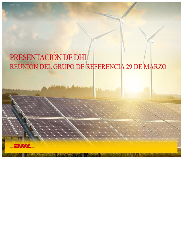 Presentación FINAL de DHL | PDF | Logística | Indicador de rendimiento