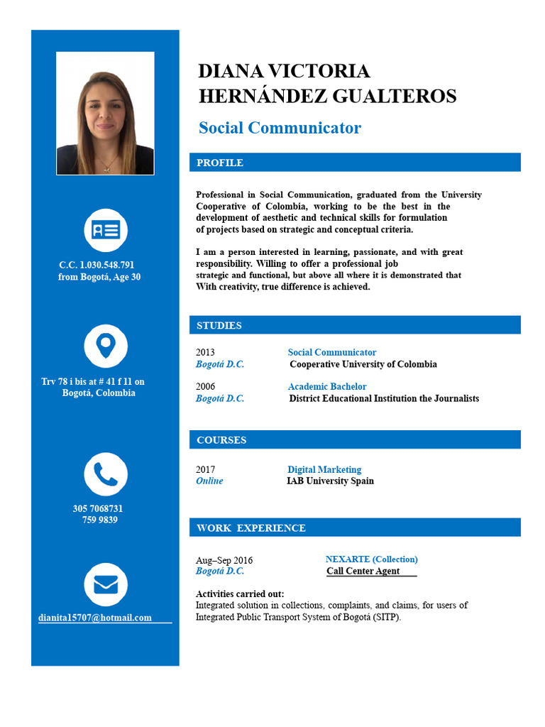 Curriculum Vitae | PDF | Business Economics | Communication