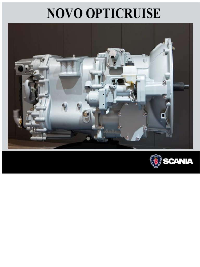 1 Scania Nuevo Opticruse | PDF | Embrague | Transmisión automática