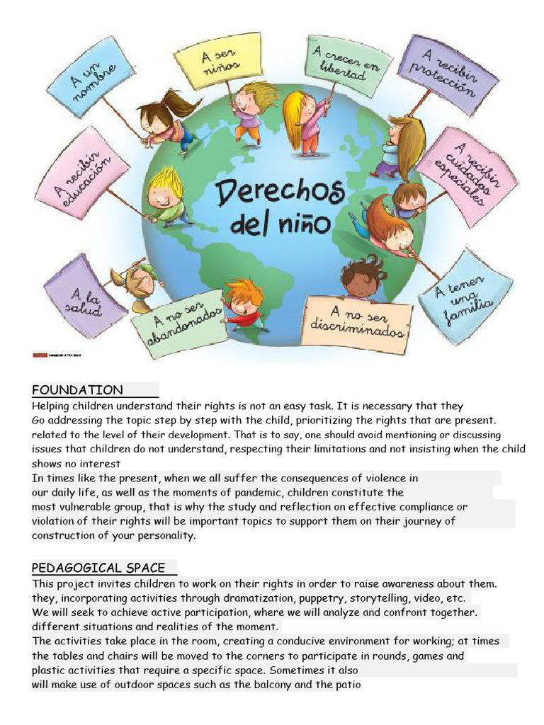 Teaching Children's Rights Through Activities | PDF | Knowledge | Self ...