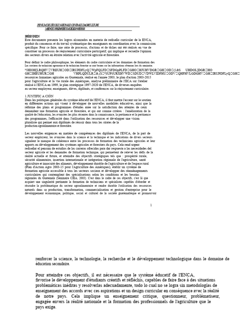 Cursus Enca | PDF | Apprentissage | Développement durable