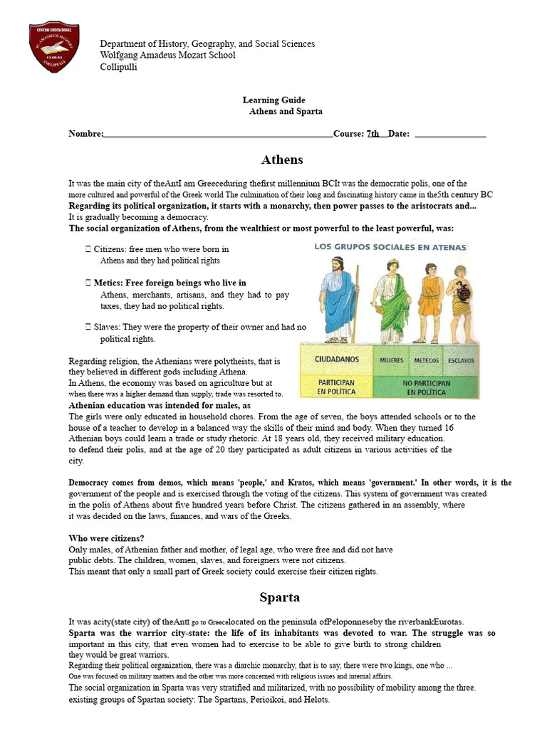 Card 4 Athens and Sparta | PDF | Sparta | Ancient Greece