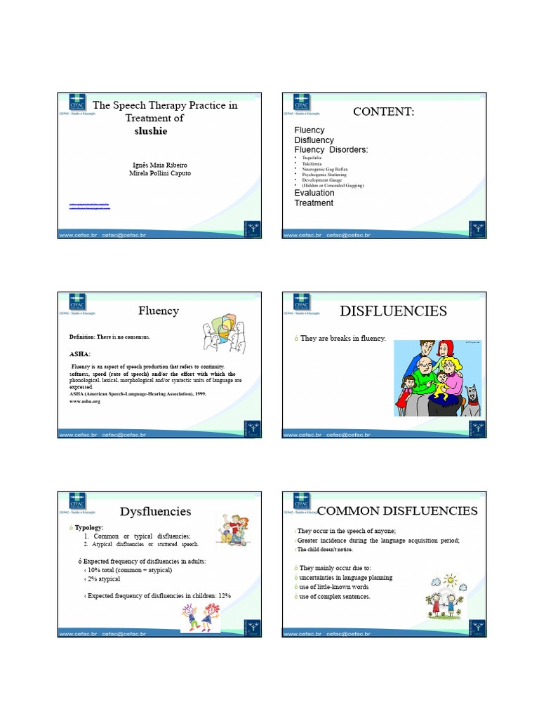 Understanding Fluency Disorders in Speech | PDF | Stuttering | Fluency