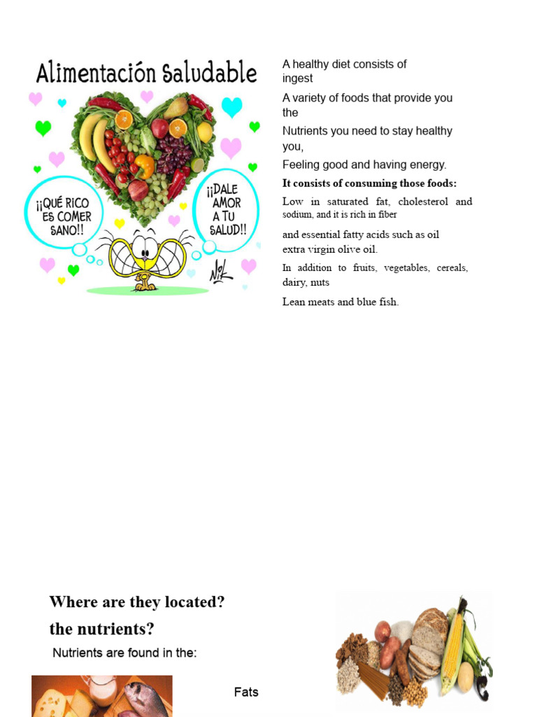 Flipchart Healthy Eating | PDF