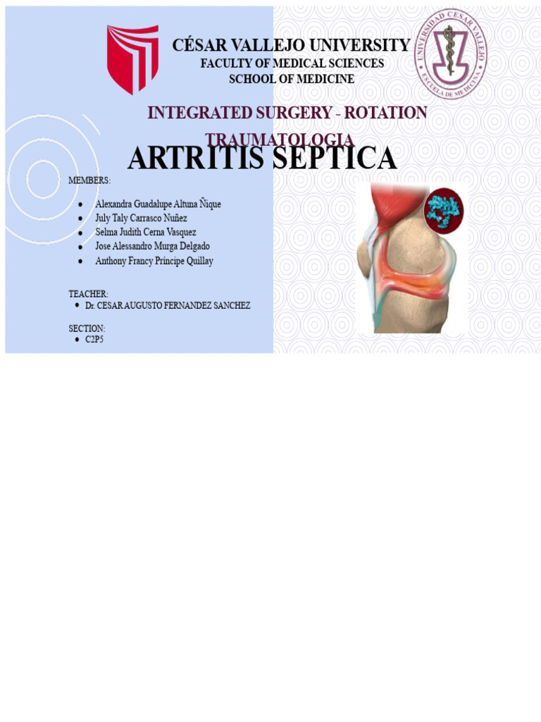 AR | PDF | Sepsis | Arthritis