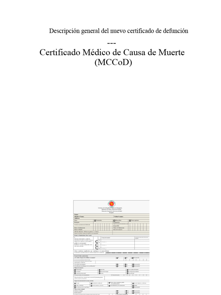 4. Resumen del nuevo certificado de defunción.pdf | PDF