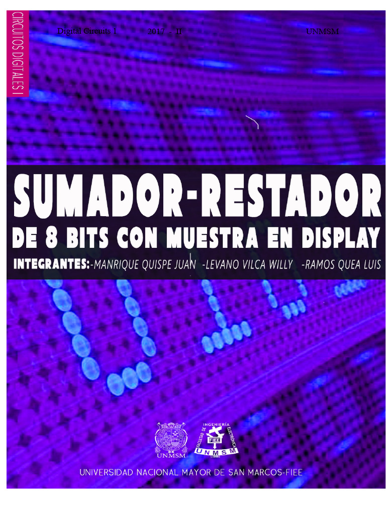 8-Bit Adder Circuit Design Guide | PDF | Electronic Circuits | Digital ...
