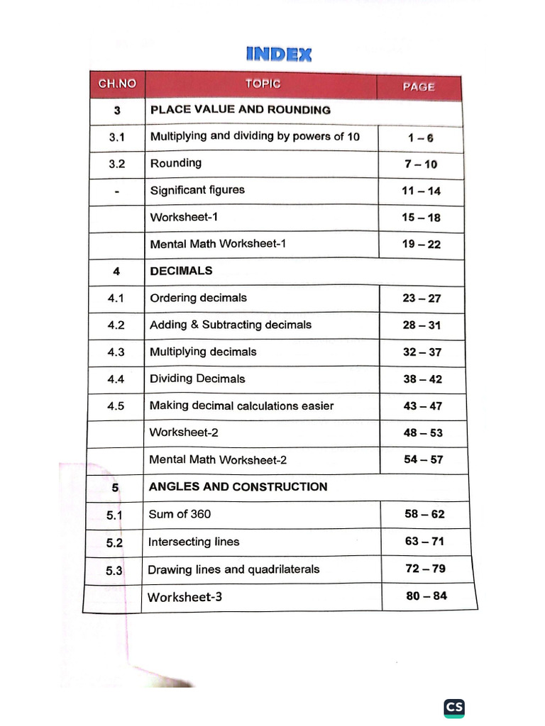 Math Booklet Grade7 Term 2 | PDF