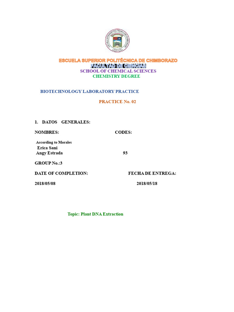 Adn Banana | PDF | Cell Membrane | Dna