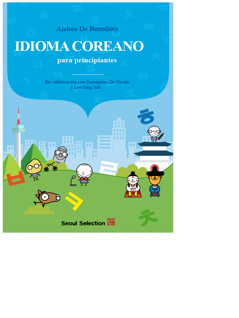 Libro coreano | PDF | Lenguaje Koreano | Fonética
