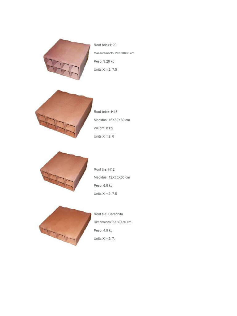Roof Brick | PDF | Brick | Building Technology
