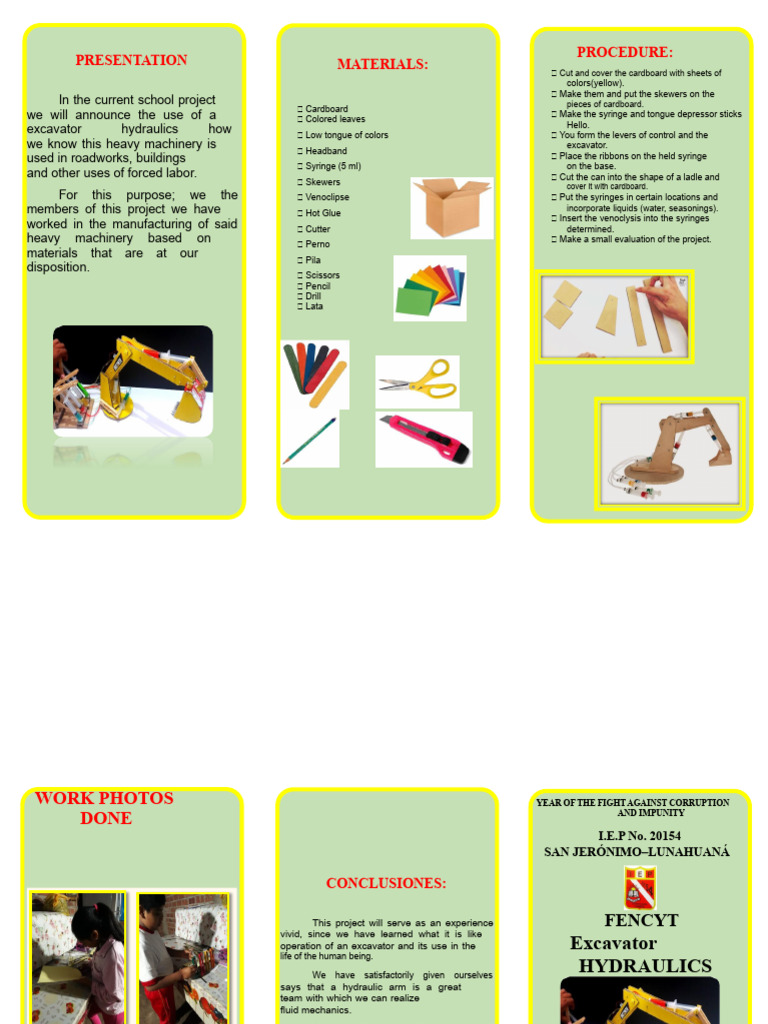 Triptych of The Hydraulic Excavator | PDF