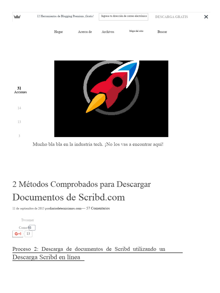 Scripts y Trucos de Descarga de Scribd para Descargar Sin Subir | PDF | Hipervínculo | Scribd