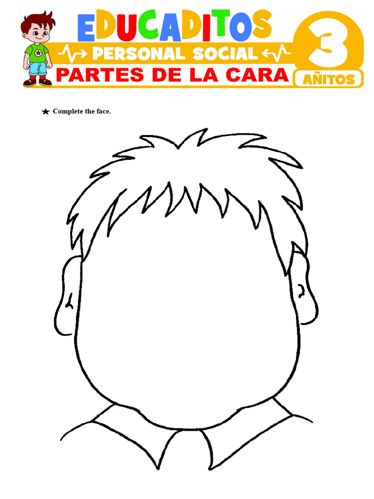 Parts of The Face For Kids | PDF