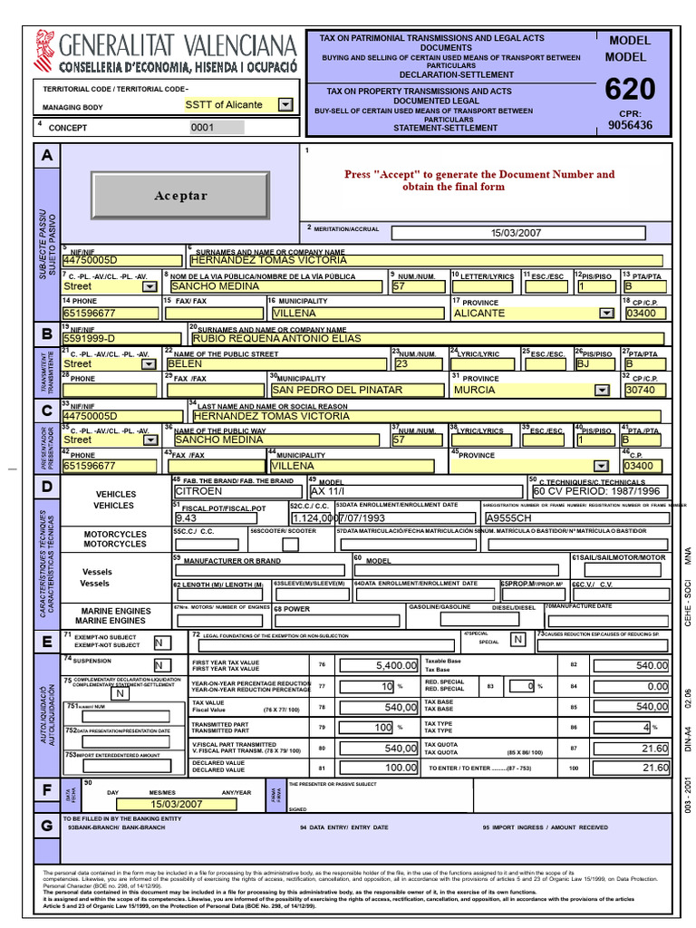 Self-Assessment Model 620 PDF | PDF | Taxes | Public Finance