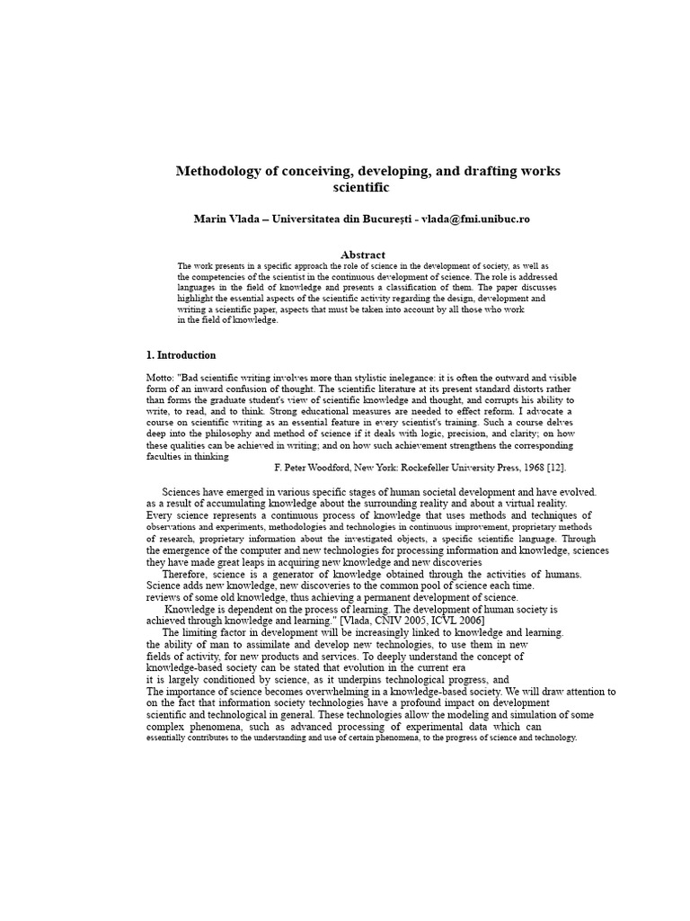 Writing A Scientific Article | PDF | Science | Plagiarism