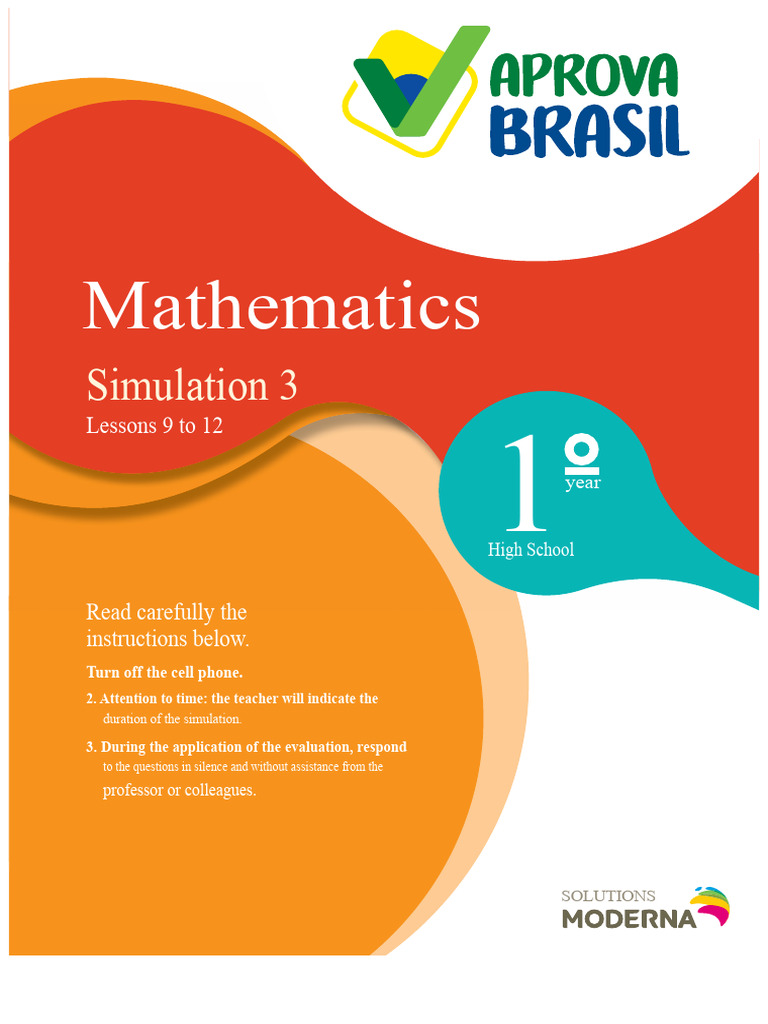 Approve Brazil 1EM MAT 3-Student | PDF | Function (Mathematics ...