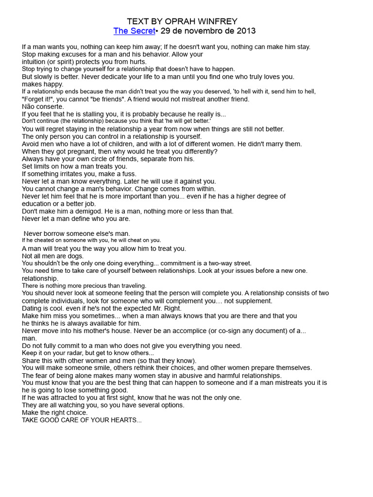Text by Oprah Winfrey | PDF