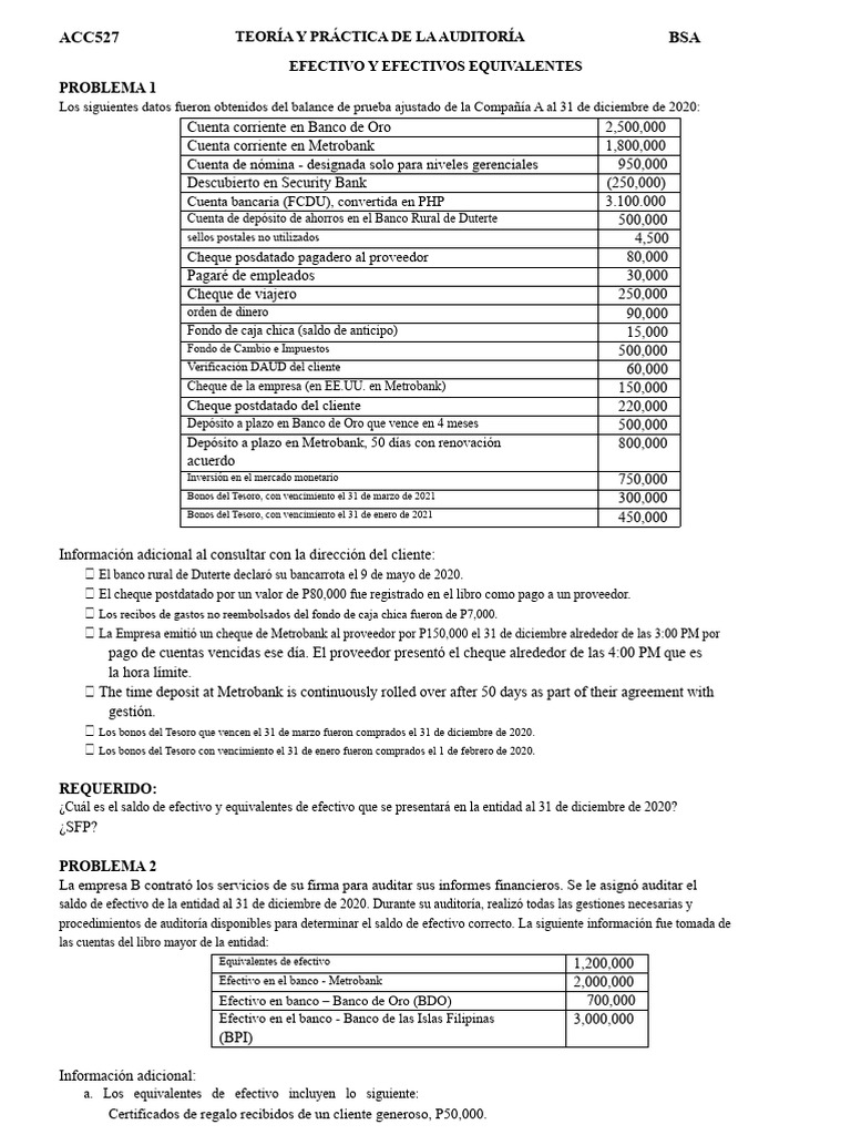 Cash-Copy.docx | PDF | Bancos | Cheque