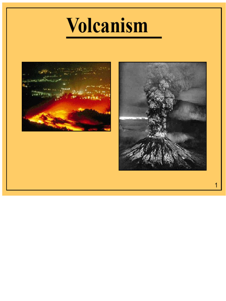 Understanding Volcanism and Eruptions | PDF | Volcano | Lava