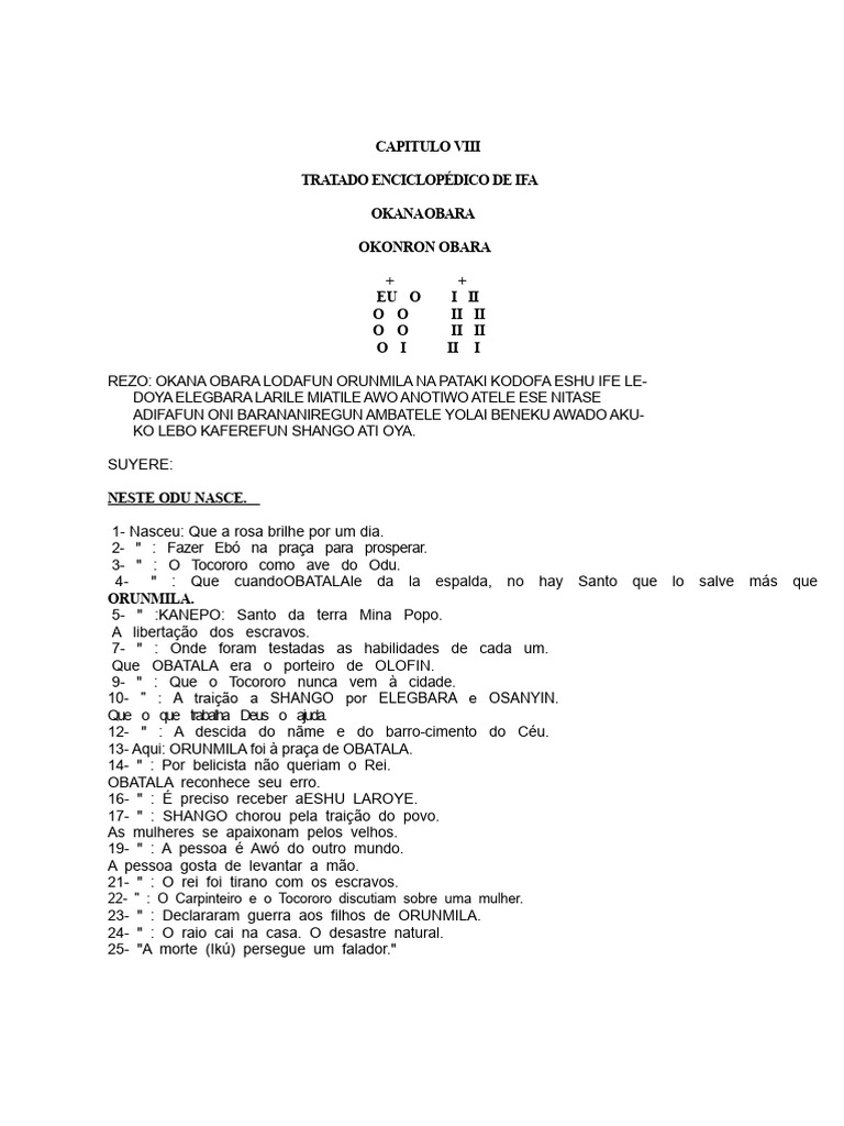 290979556-Okana-Obara | PDF | Aves | Sacrifício