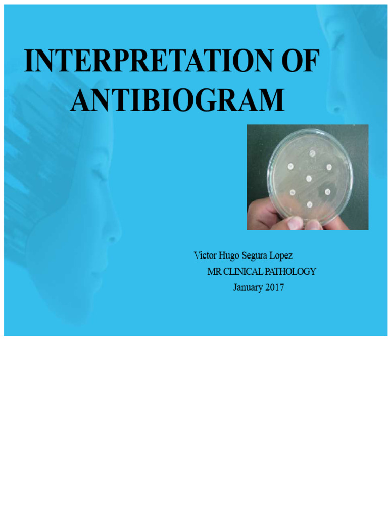 Antibiogram Interpretation Guide | PDF | Health Sciences | Microbiology