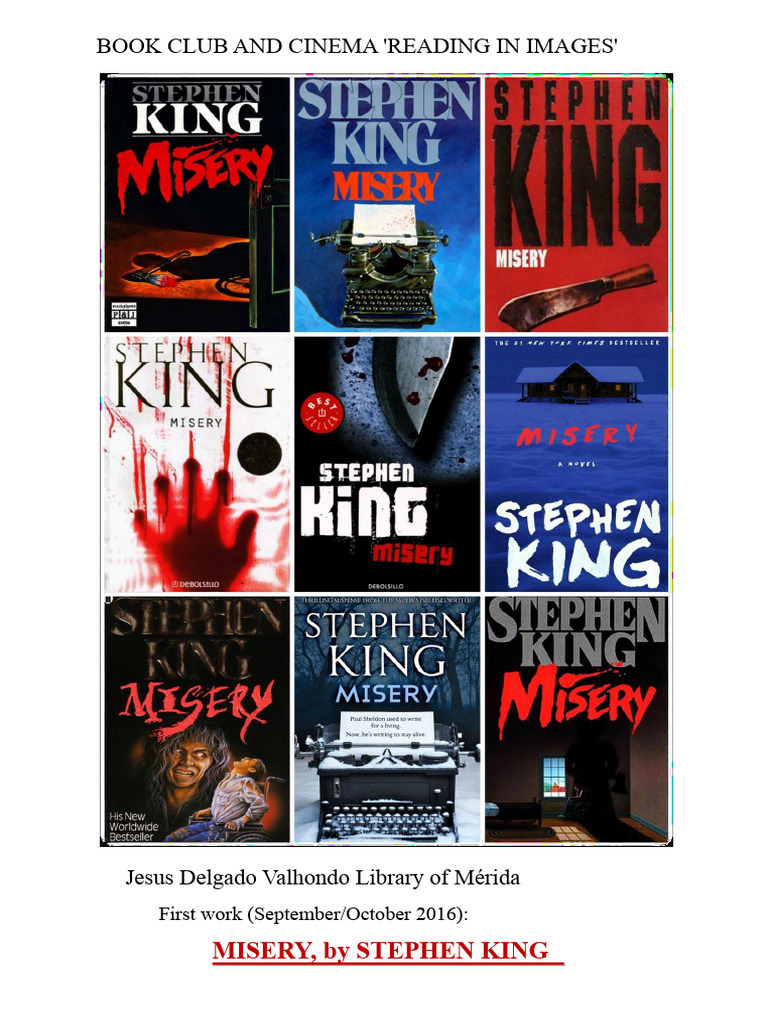 Misery: Book & Film Analysis Guide | PDF | Stephen King