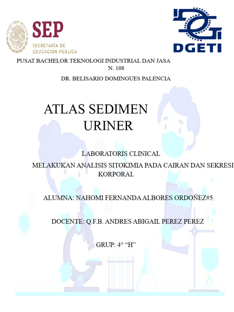 Atlas Sedimen Urin: Analisis Sitokimia | PDF