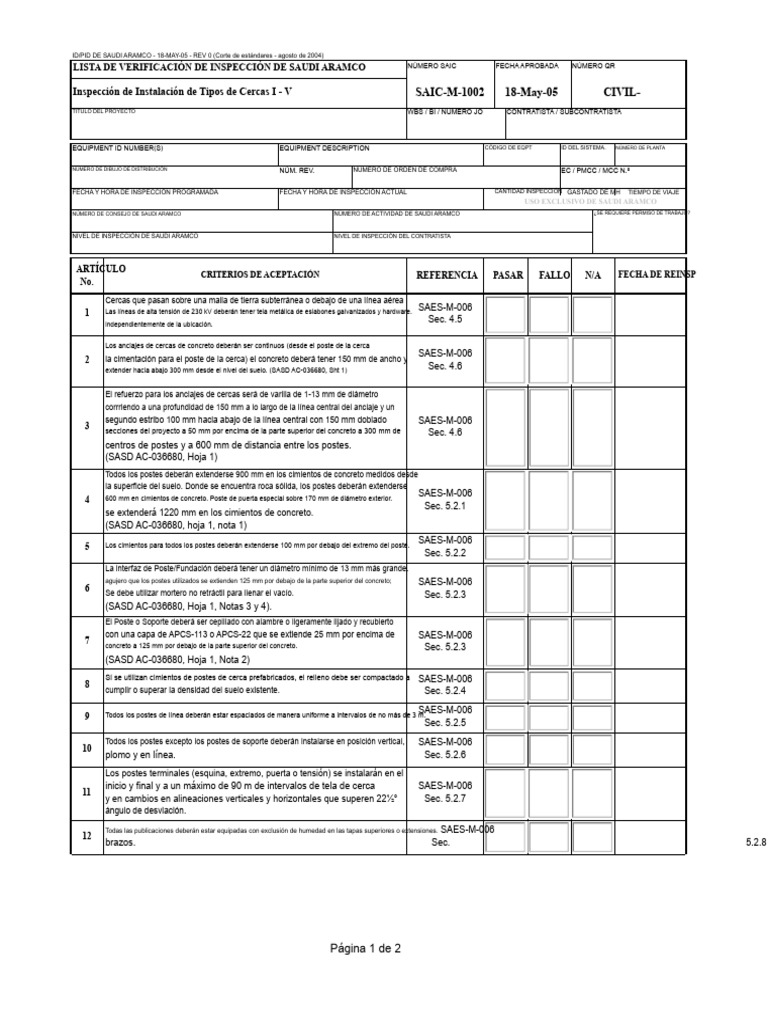 Saic M 1002 | PDF | Fundación (Ingeniería) | Hormigón