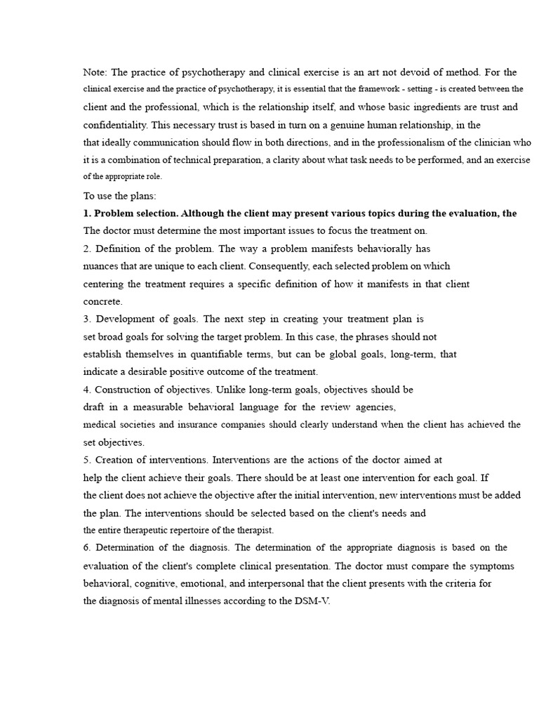 Psychotherapy Plan For Child (Separation Anxiety) | PDF | Anxiety ...