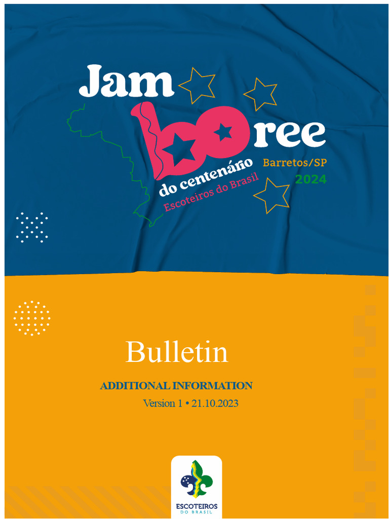 Bulletin 2 Jamboree of The Centennial 2024 01b | PDF | Fee