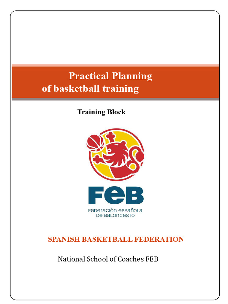 Basketball Training Planning Guide | PDF | Physical Therapy | Knowledge
