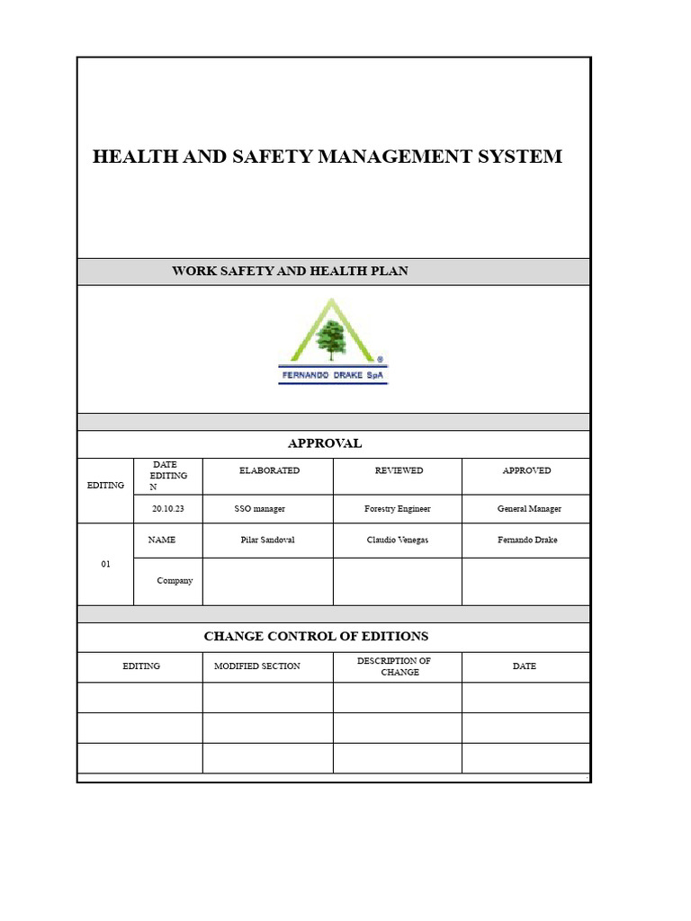 Risk Prevention Plan MOP 20.10.23 | PDF | Occupational Safety And ...