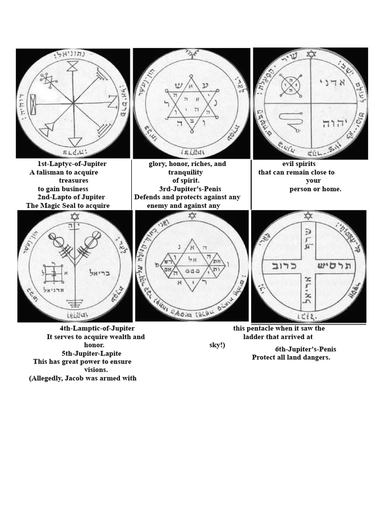 44 Seals of Solomon | PDF | Demons | Amulet