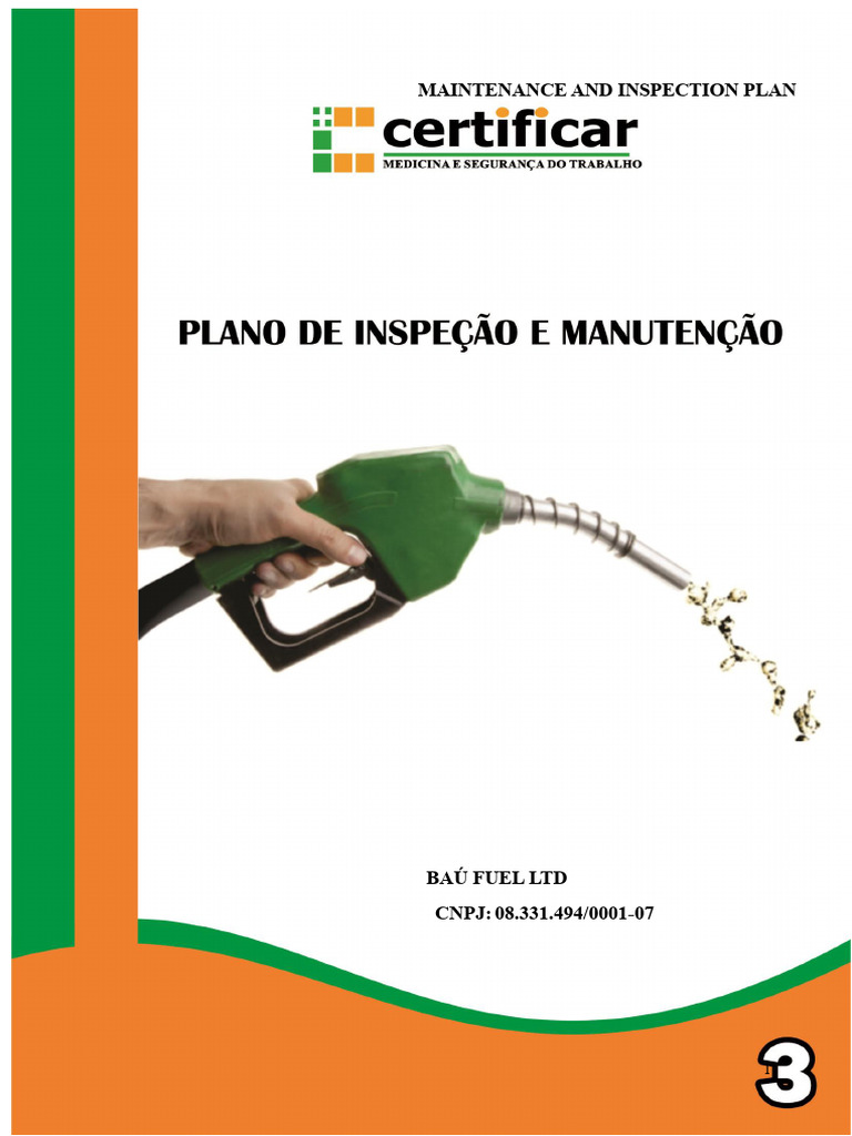 Fuel Station Maintenance Plan | PDF | Pump | Personal Protective Equipment