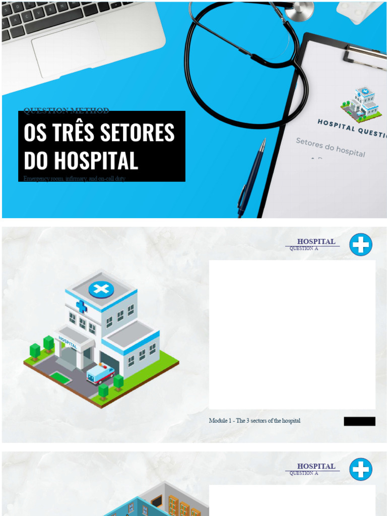 Hospital Questions - The Three Sectors of The Hospital PDF | PDF