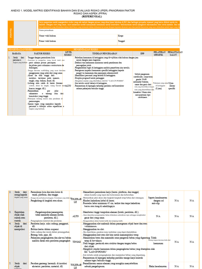 Matris Iper-Pfra | PDF