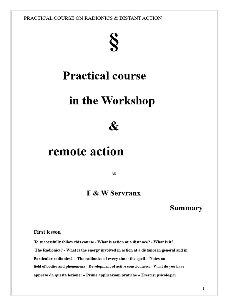 Radionic Action Through Shapes and Numbers | PDF | Shape | Earth