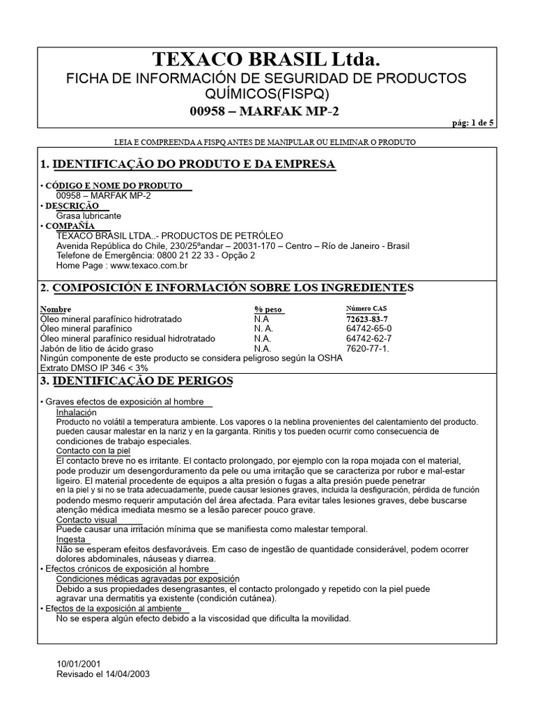 marfak mp2 | PDF | Materiales