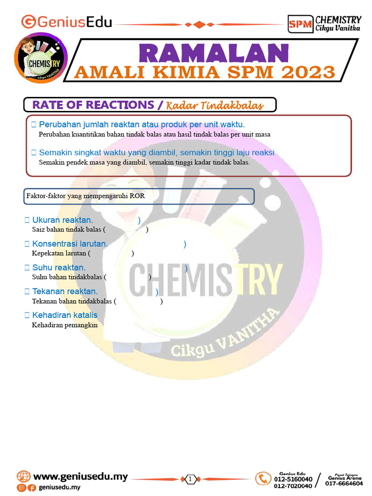 RAMALAN AMALI SPM 2023 terbaru | PDF