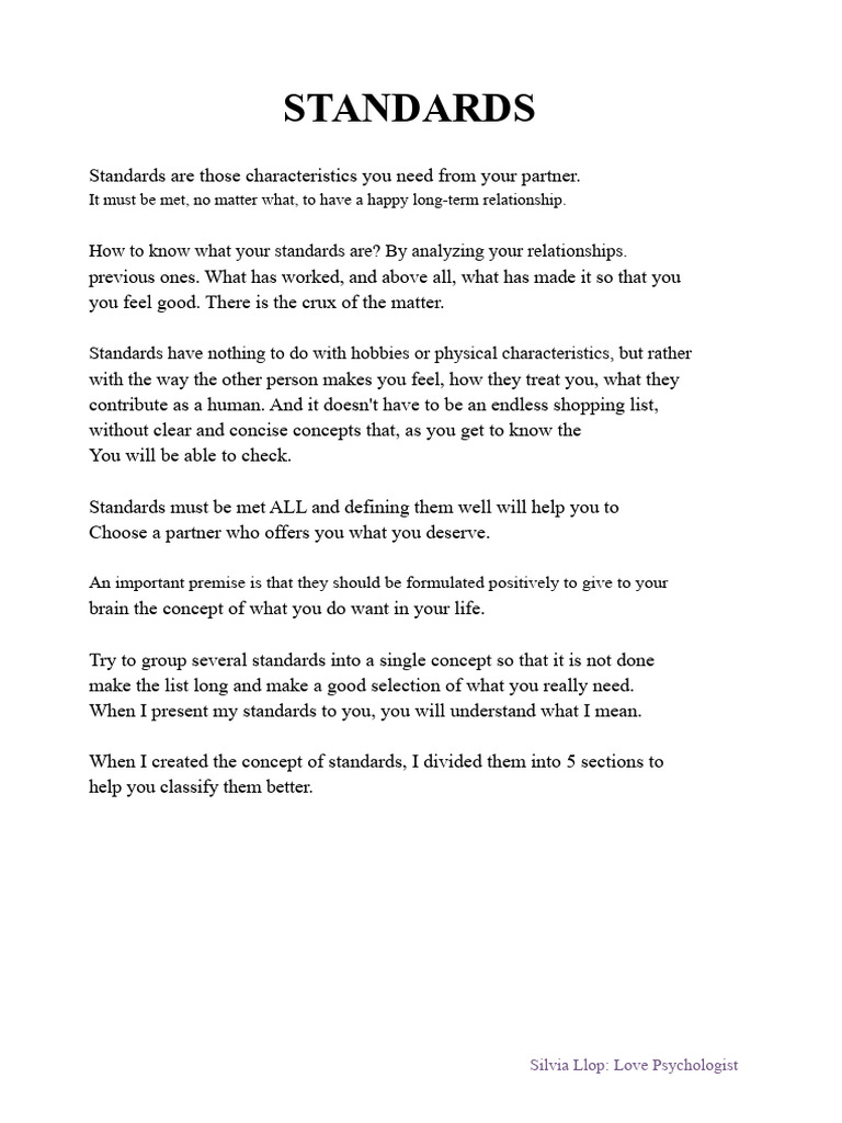 Extra Product Standards Patterns | PDF | Psychology | Psychological ...