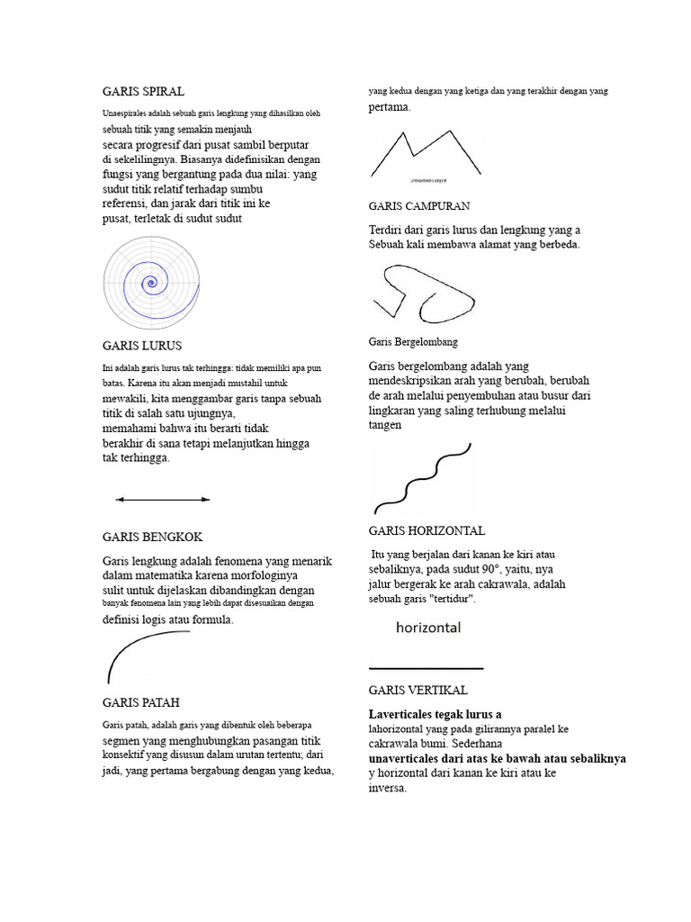 Jenis Garis 2 | PDF